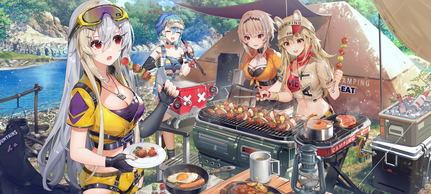 akizone animal ears cleavage megane | #1075213 | yande.re